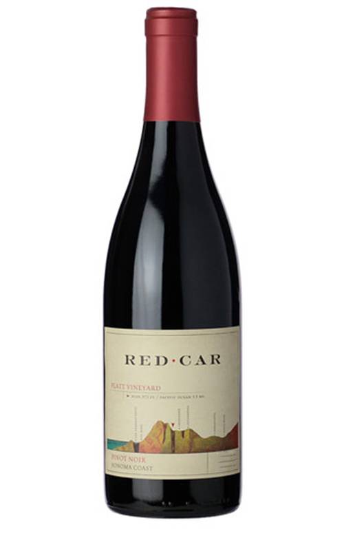 2014 Red Car Wine Pinot Noir Platt Vineyard Sonoma Coast