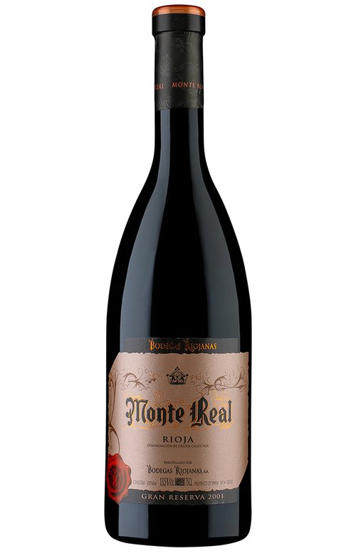 2001 Bodegas Riojanas Monte Real Gran Reserva