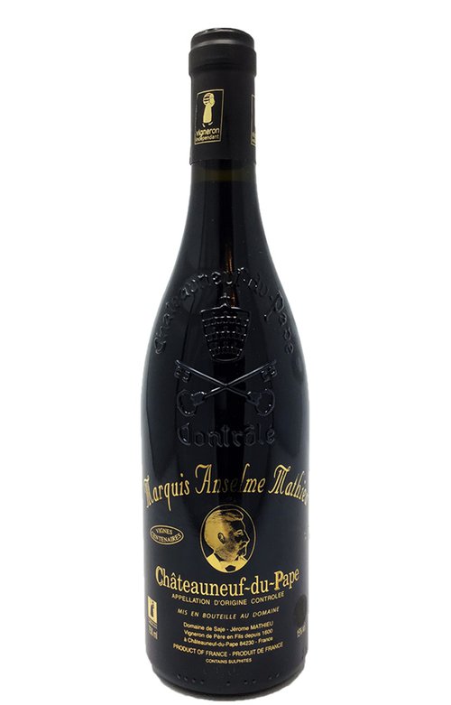 2016 Domaine de Saje Marquis Anselme Mathieu Chateauneuf du Pape Rhone ...